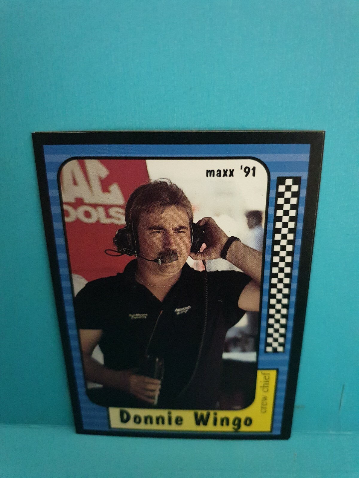 Donnie Wingo🏆1991 Maxx Race Cards #128 Trading Card🏆FREE POST | eBay