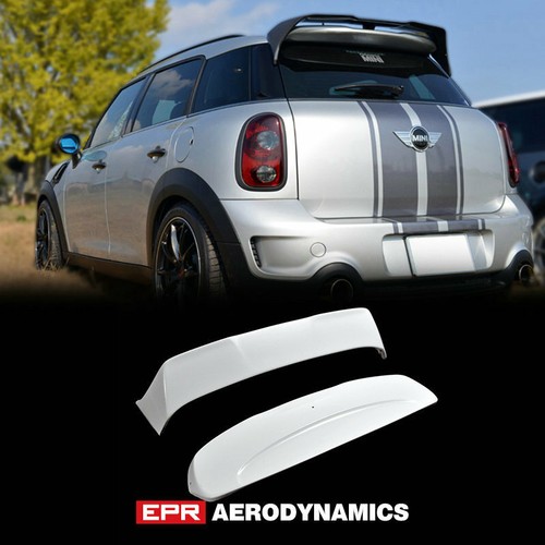 FRP Fiber Roof Spoiler Visor Wing Lip For BMW Mini R60 Countryman Duell ...