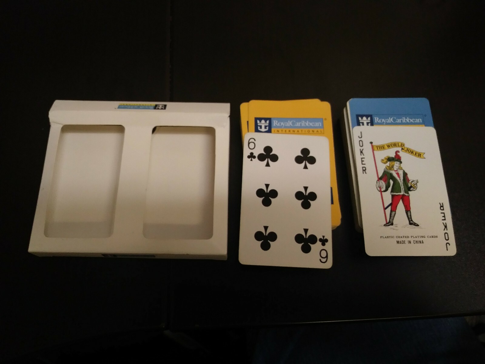 Royal Caribbean International Playing Cards 2 Decks Casino Cruise Line ...