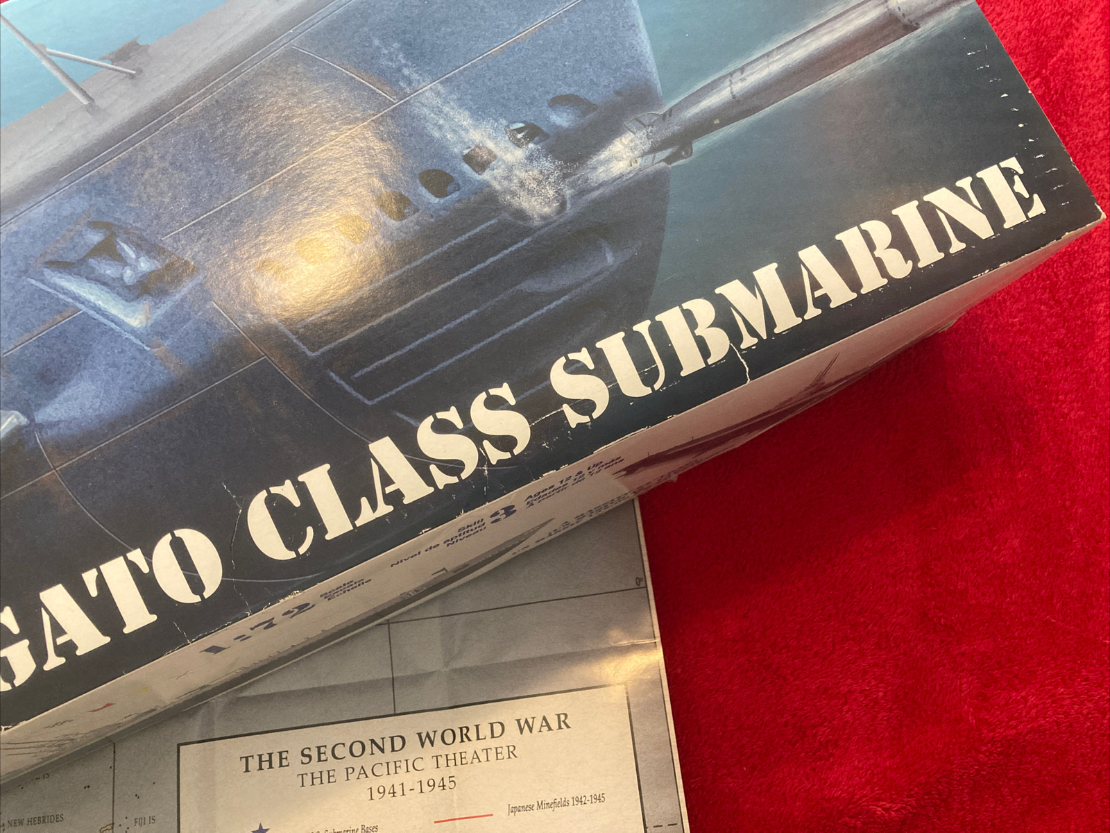 Revell WWII GATO Class Submarine 1/72 Model Kit No. 85-0384 With ...