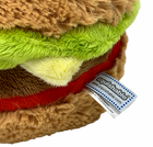 New Squishable Plush Snugglemi Snackers Hamburger 5 inches. New. soft ...
