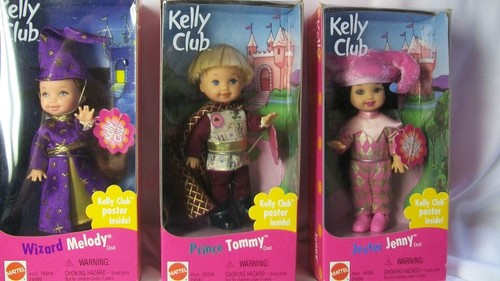 3 KELLY CLUB DOLLS HALLOWEEN PRINCE TOMMY WIZARD MELODY JESTER JENNY ...