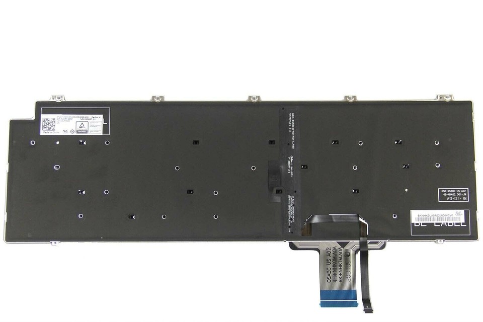 Backlit US Keyboard for Dell Precision 7750 7550 7760 7560 Series ...