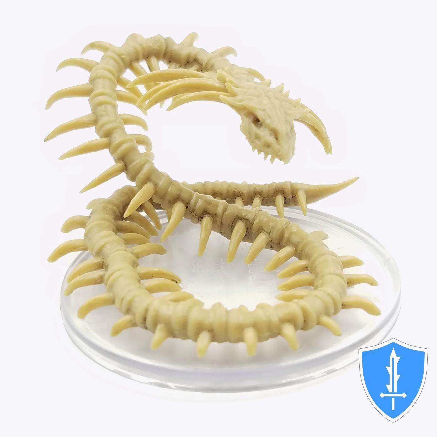 Bone Naga - Boneyard #40 D&D Icons of Realms Skeleton Snake Miniature ...