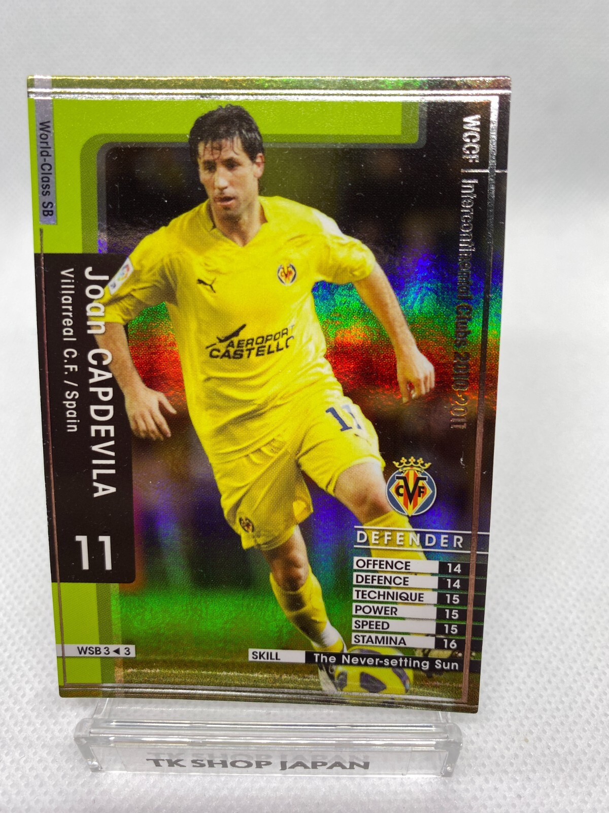 Panini WCCF Footista 2010-11 Joan Capdevila Villarreal C.F. WSB3/3 | eBay