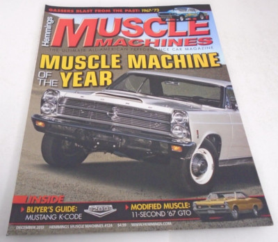 Hemmings Muscle Machine Magazine December 2013 #124 Muscle Machine of ...