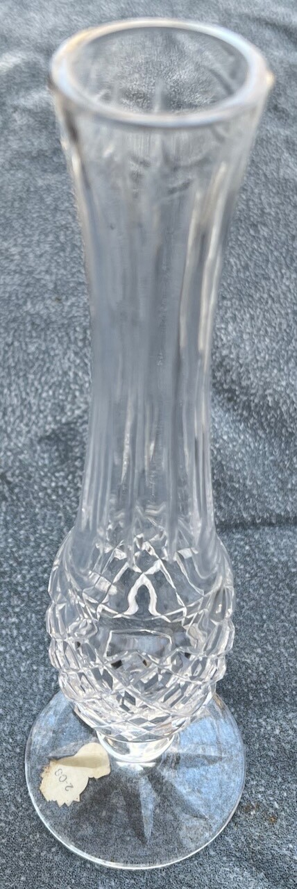 Waterford Crystal 9 1/4 " Tall Footed Bud Vase | eBay