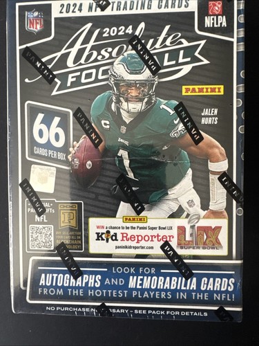 2024 Absolute Football Blaster Box Factory Sealed Brand New 66 Cards ...