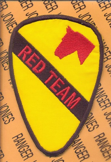 1st Cavalry Division RED TEAM Artillery 5" patch B c/e | eBay