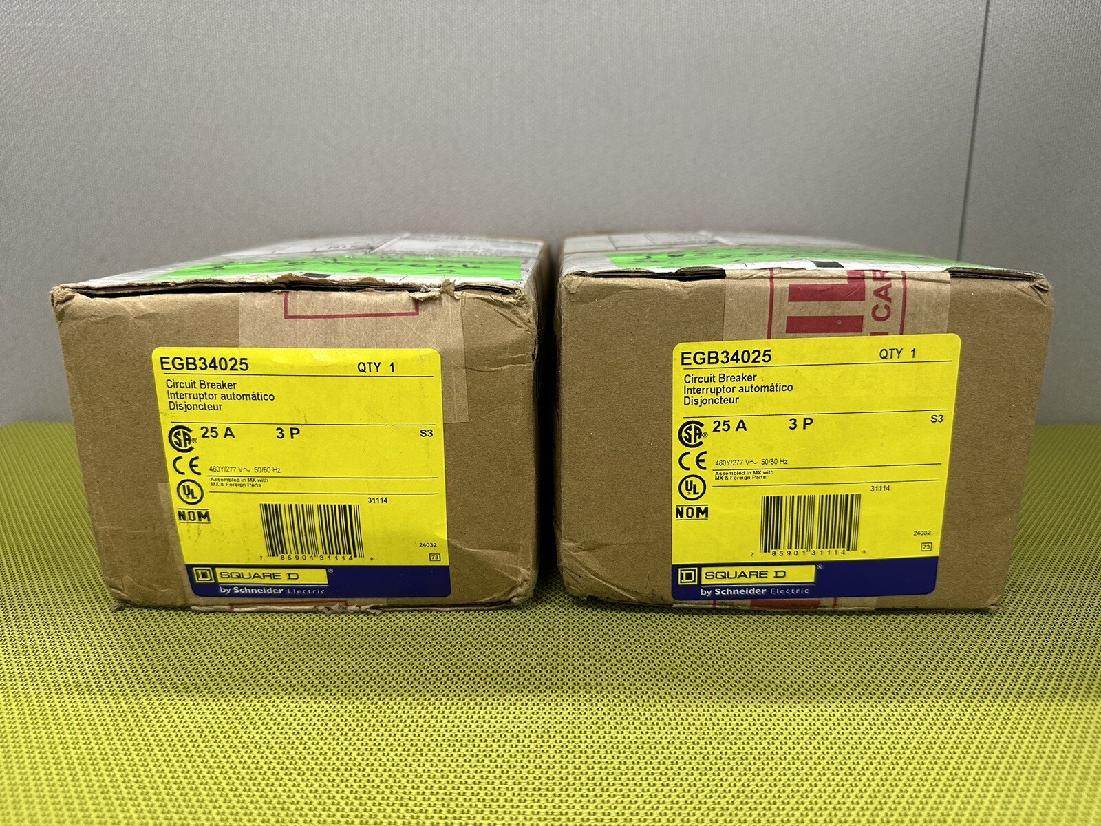 Square D EDB34025 Circuit Breaker 785901875253 | eBay
