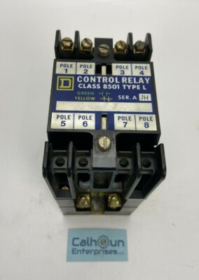 Relays - 8 Pole