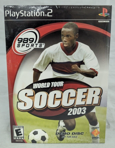 World Tour Soccer 2003 (Sony PlayStation 2 PS2) Demo Disc New Sealed | eBay