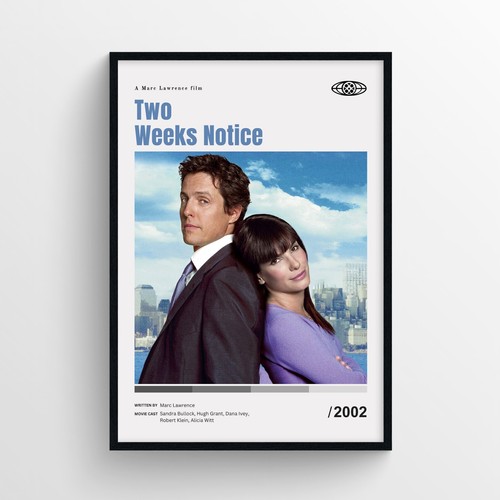 Two Weeks Notice Movie Poster Print, Wall Art - Unframed | eBay
