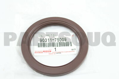 9031175009 Genuine Toyota SEAL, ENGINE REAR OIL 90311-75009 | eBay