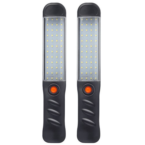 2PCS LED Flashlights Rechargeable Work Light with Magnetic Base and ...