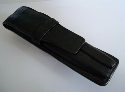 Authentic Leather Case Cross for Pen Model 2 Places with Flap K106 ...