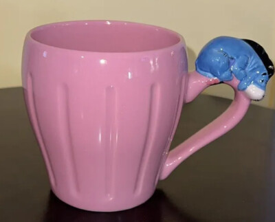 Disney Large Pink 3D Eeyore Mug Cup Store Exclusive Winnie the Pooh | eBay