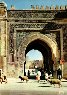 CPM AK MAROC FES-Bab El MAKINA-MOULAY Hassan (343198) | eBay