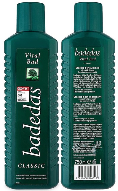 Badedas Classic Vital Bad Bath Gel - 750ml for sale online | eBay