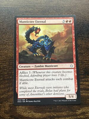 Manticore Eternal 103/199 Hour of Devastation Magic The Gathering MTG ...