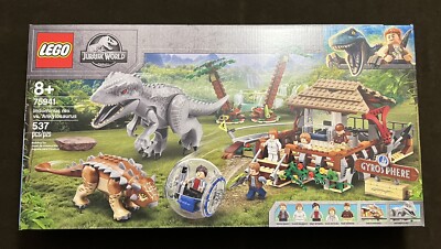 LEGO Jurassic World Indominus Rex vs. Ankylosaurus 75941 Park Retired ...
