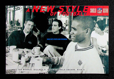 NFL Football Gear Clothing 1998 Trade Print Magazine Ad Poster ADVERT ...