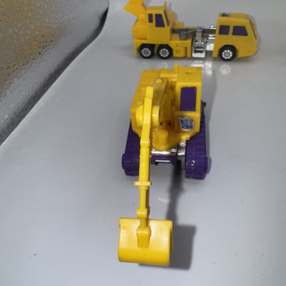 Transformers G1 Yellow G2 Constructicons Vehicles Lot | eBay