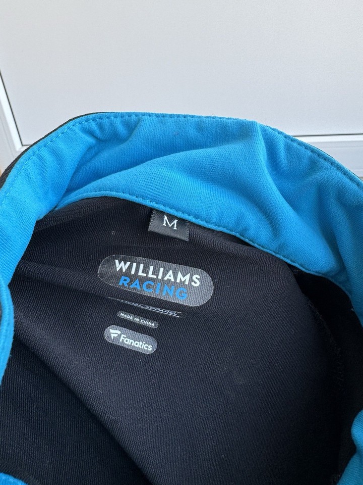ROKIT WILLIAMS RACING F1 TEAM ISSUE RAIN JACKET MENS M Medium 2019 ...