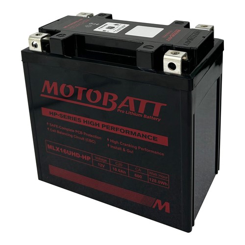BMW K1300R 2008-2017 Motobatt Lithium 12V Battery High Performance ...