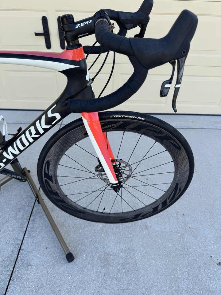 58 cm - 2016 Specialized S-Works Tarmac Disc-Zipp Carbon Wheels | eBay