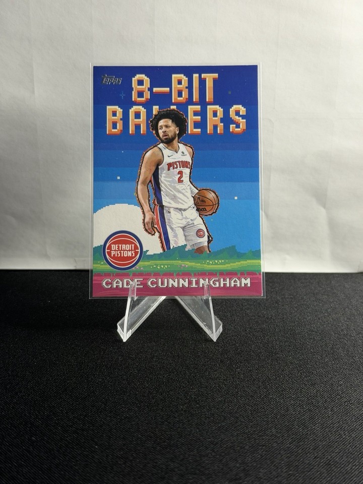 2025-26 Topps Flagship 8-Bit Ballers Cade Cunningham #8B-1 Detroit ...