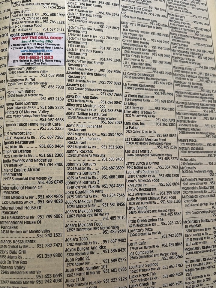 AT&T Yellow Pages / Telephone Directory Riverside, California - 2011 | eBay