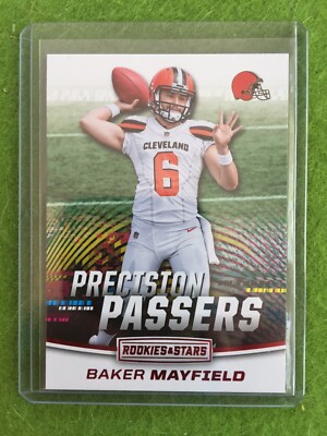 BAKER MAYFIELD ROOKIE CARD RC CLEVELAND BROWNS SP 2018 Rookies & Stars ...