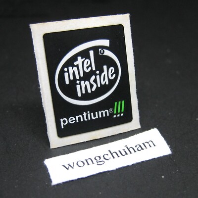 intel inside Pentium III sticker 16mm x 20mm #202211241357 | eBay