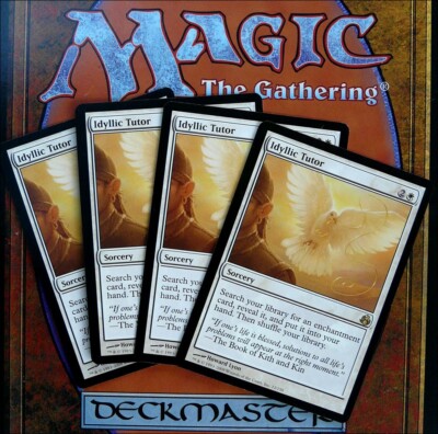 MTG - MAGIC - Set de 4 Précepteur idyllique - Idyllic Tutor - | eBay