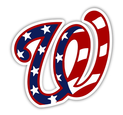 Washington Nationals Logo Car Truck Laptop Bumper Vinyl Die Cut Sticker ...