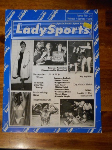 LADYSPORTS #21 female bodybuilding wrestling magazine REGGIE BENNETT ...