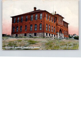 POSTCARD PENDLETON ACADEMY PENDLETON OREGON - 1909 | eBay