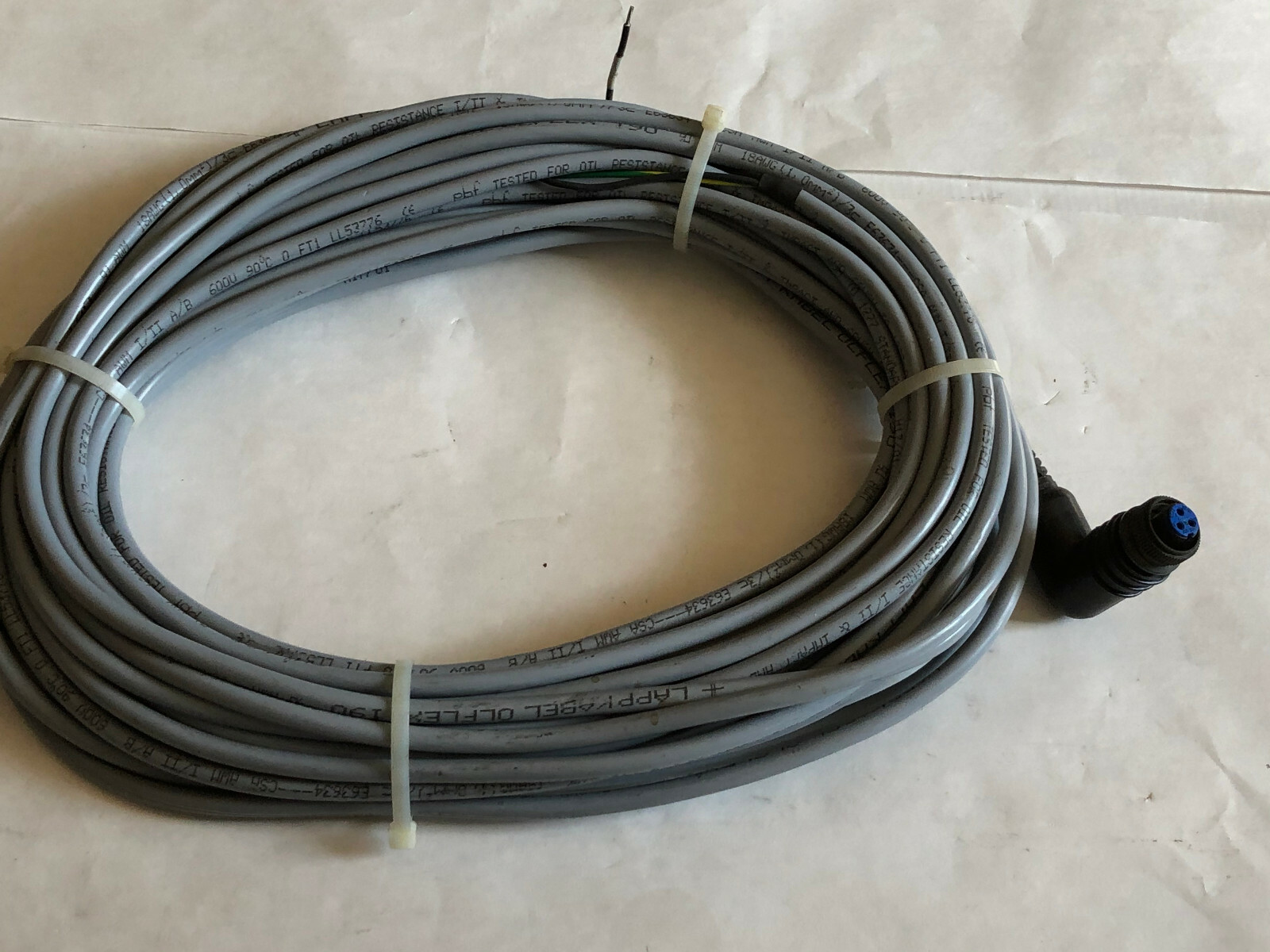 NEW ROBOTIC GMB-004-018 HF,E63634 MACHINE CABLE ASSEMBLY CORDSET ...