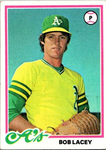 1978 Topps #29 Bob Lacey baseball card 7A | eBay