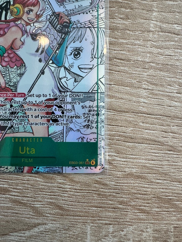 Uta EB03-061 Manga Alt Art Comic Parallel Heroines Edition 2025 One ...