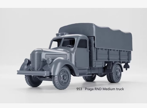New 3D Printed Czech Republic Praga RND Medium truck Model Unpainted 1/ ...
