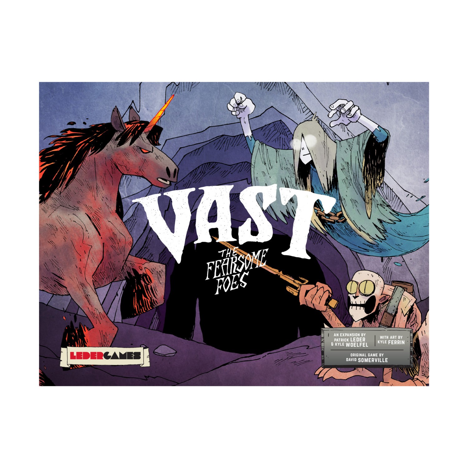 Leder Board Game Vast - The Fearsome Foes Box EX/NM | eBay Australia