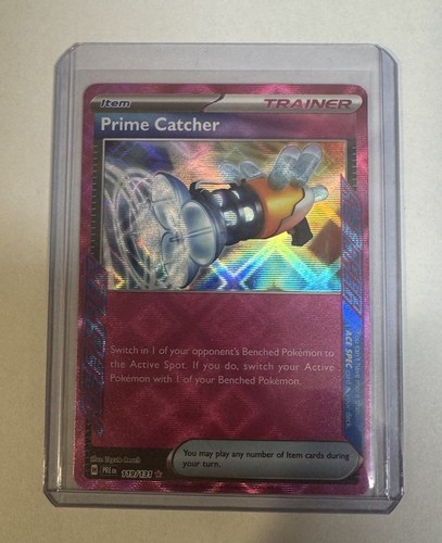 Pokémon TCG Prismatic Evolutions Prime Catcher Ace Spec NM 119/131 | eBay