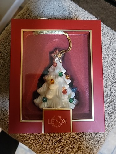 LENOX ‘Lit Tree’ Treasured Traditions Christmas Ornament Lights Up New ...