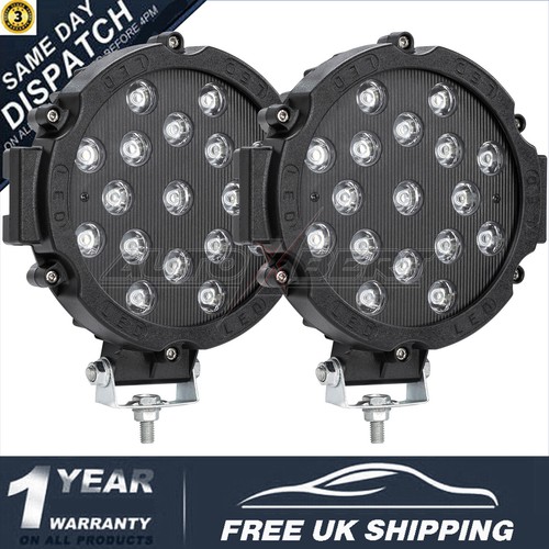 7INCH Offroad Led Work Light Bar Truck 12V 24V Flood Spot Light Tractor ...