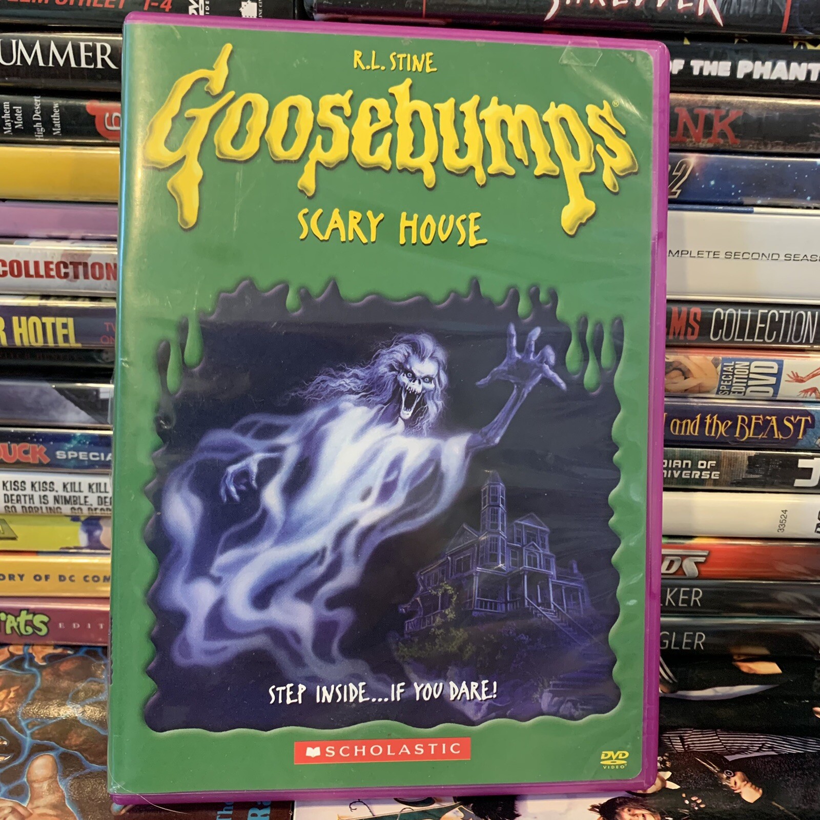Goosebumps Scary House 2005 DVD 2 Haunted House Episodes Classic Kids ...