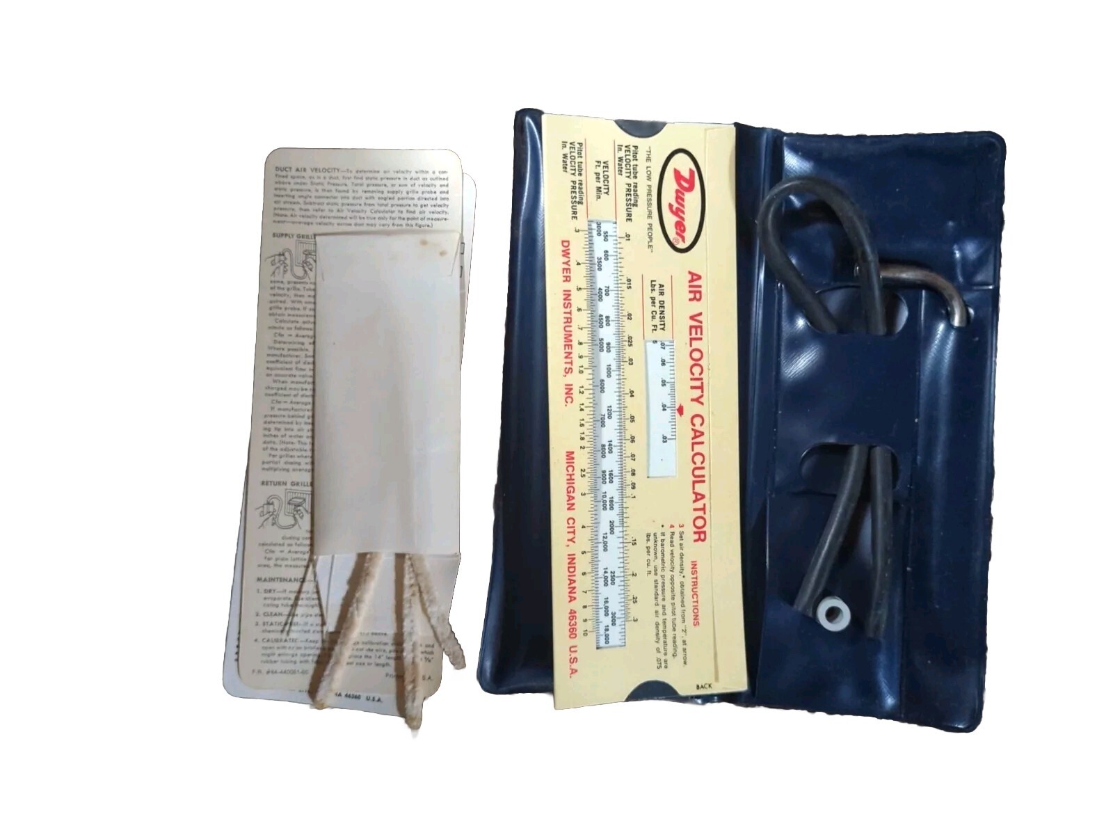 Genuine Dwyer Instruments Air Meter Manomter Kit Model 460 | eBay