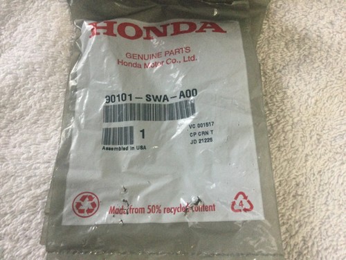 Genuine Acura Honda Bolt-Washer (8X16) 90101-SWA-A00 OEM sealed package ...