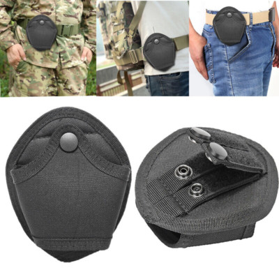 Tactical Handcuffs Case Police Holster Molle Pouch Nylon Holder ...